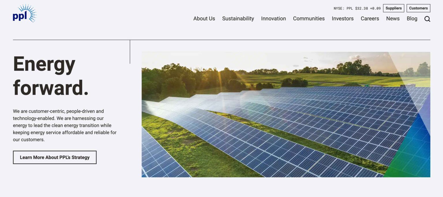 PPL Corporation - powered by enterprise WordPress - Productive Machine